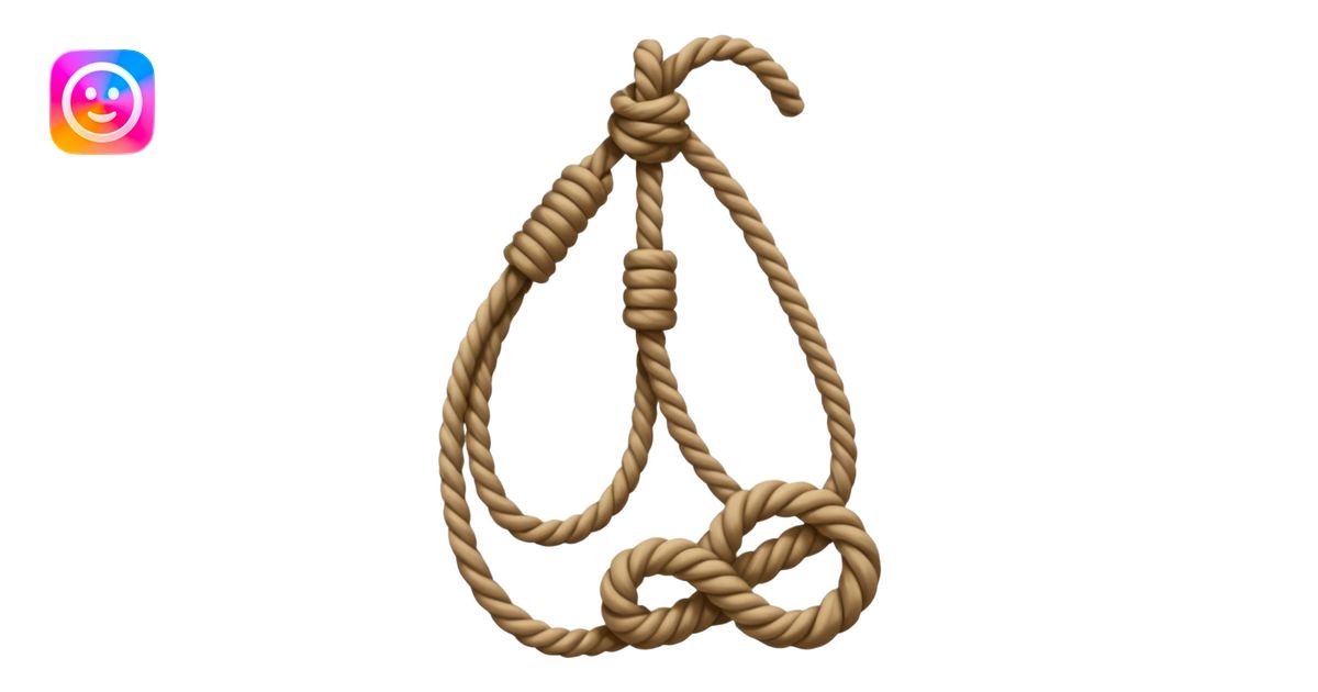 Noose around the neck emoji emoji | AI Emoji Generator