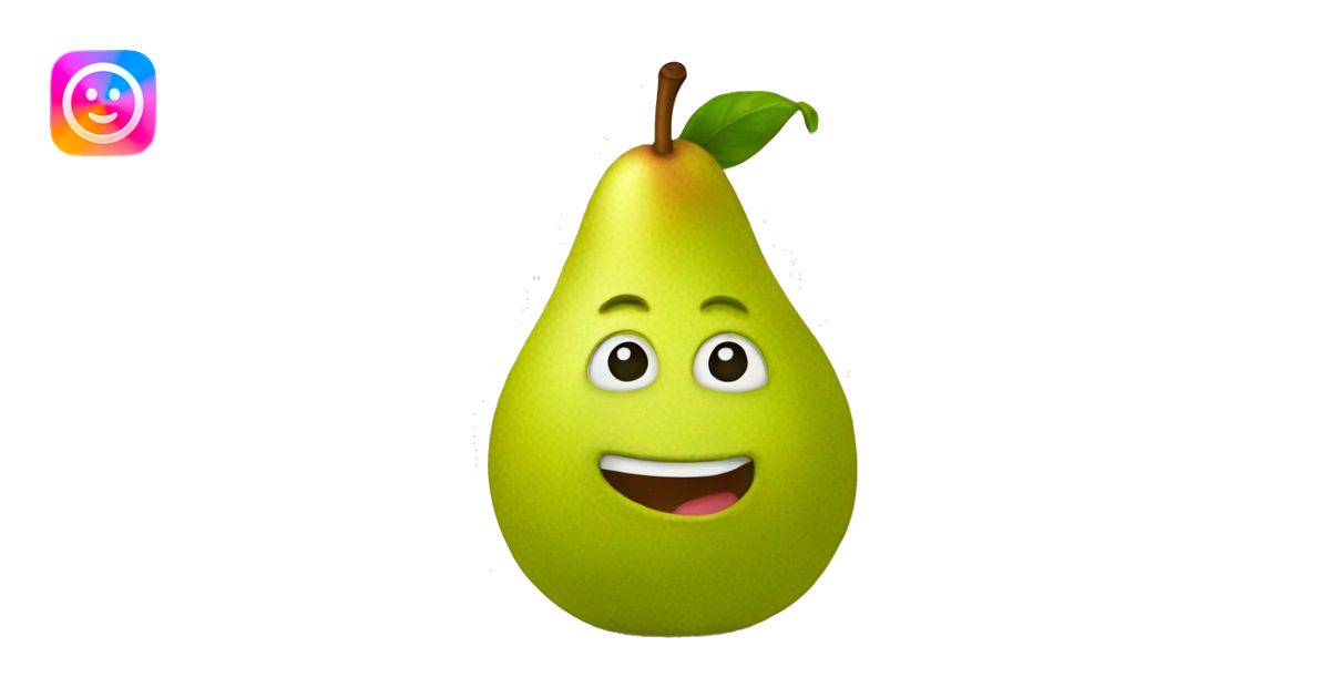 Pear emoji | AI Emoji Generator