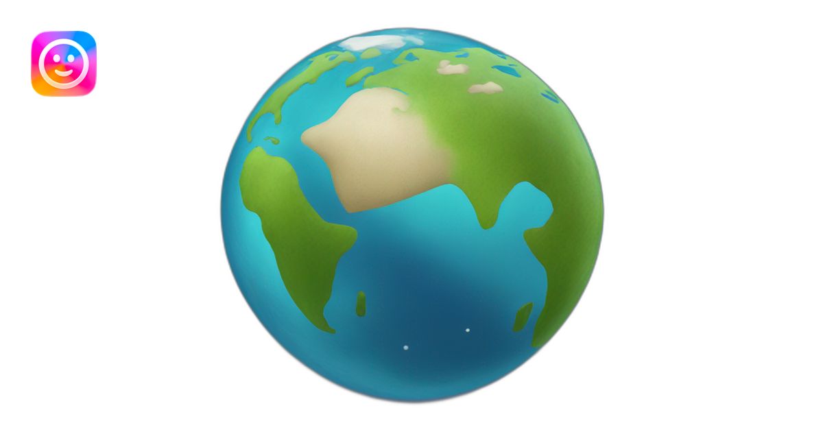 Earth emoji | AI Emoji Generator