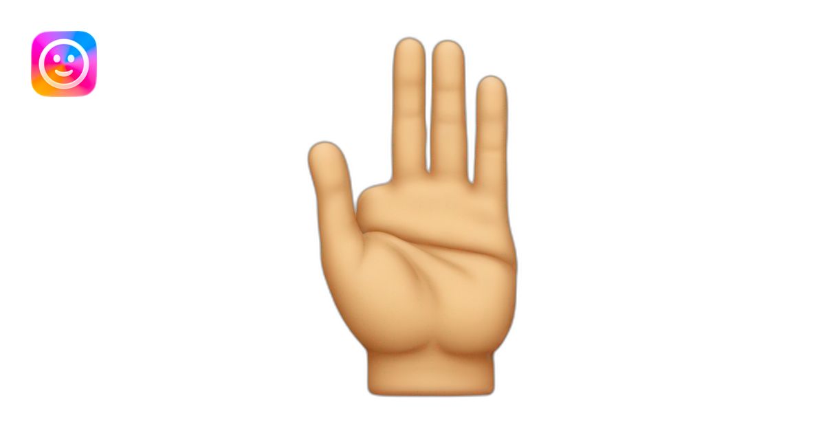 Croiser les doigts + pouce emoji | AI Emoji Generator