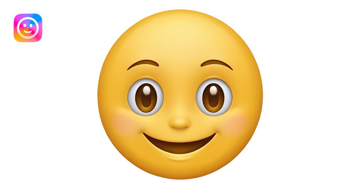 Happy face emoji | AI Emoji Generator