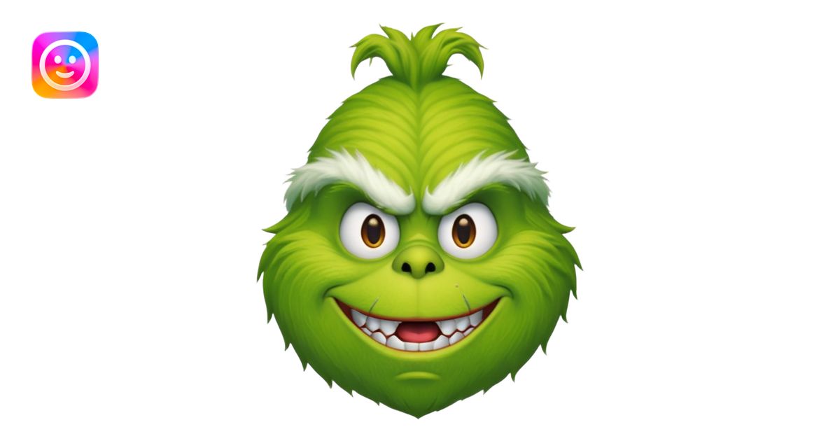 The grinch emoji | AI Emoji Generator