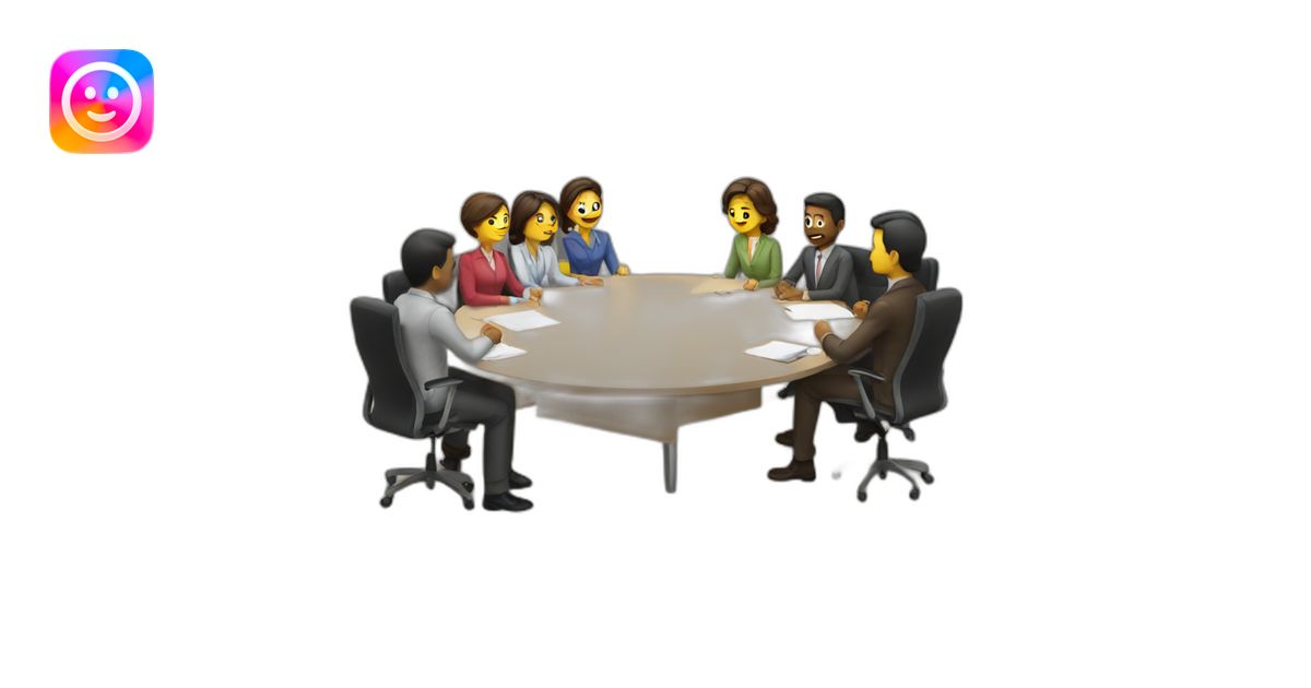 Meeting emoji | AI Emoji Generator