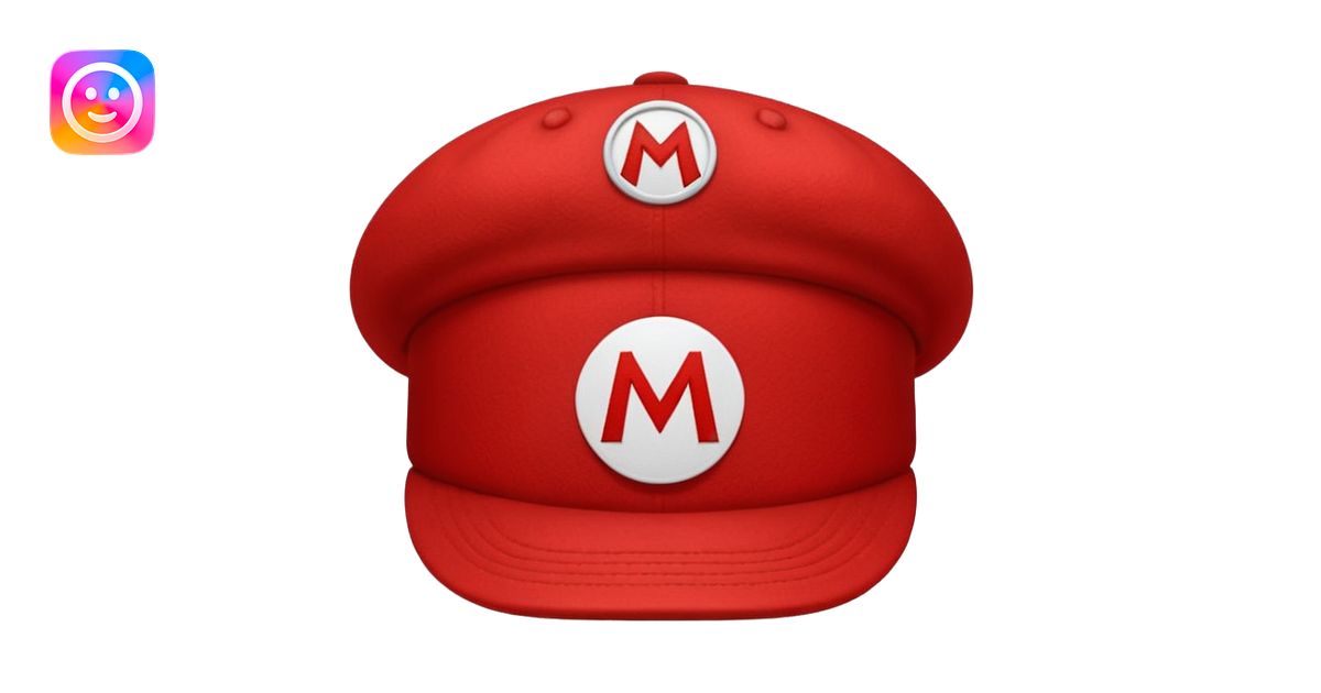 Mario hat emoji | AI Emoji Generator