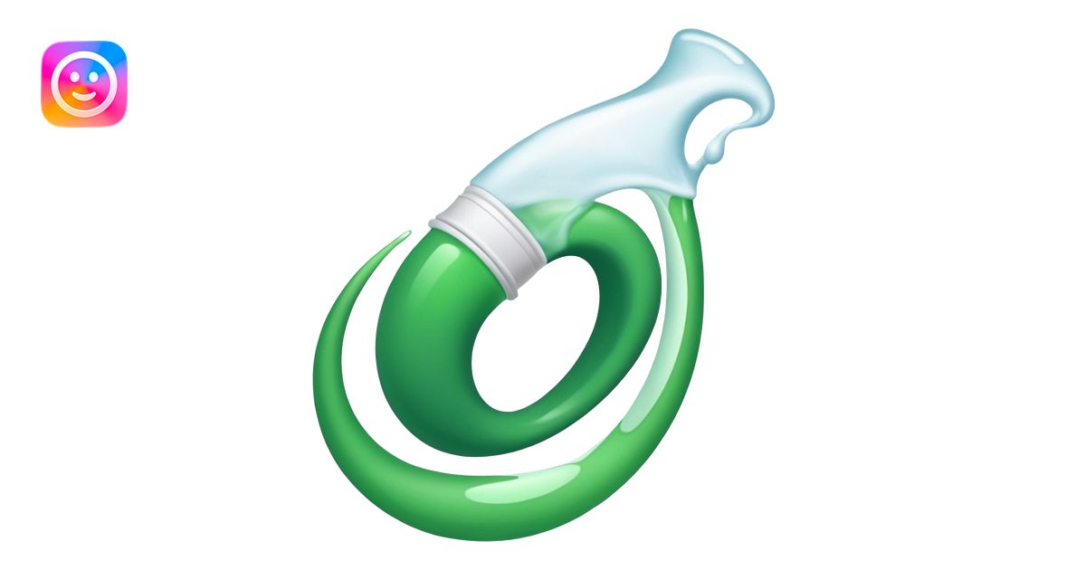 domestos bleach, green emoji | AI Emoji Generator
