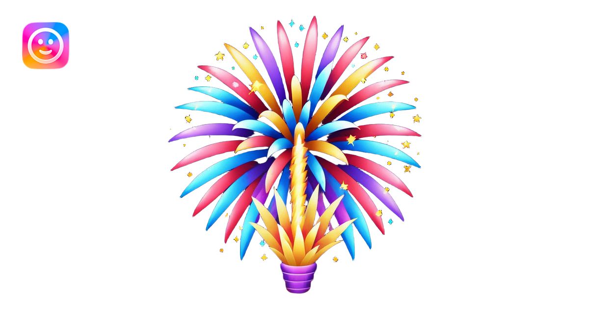 Firework emoji | AI Emoji Generator