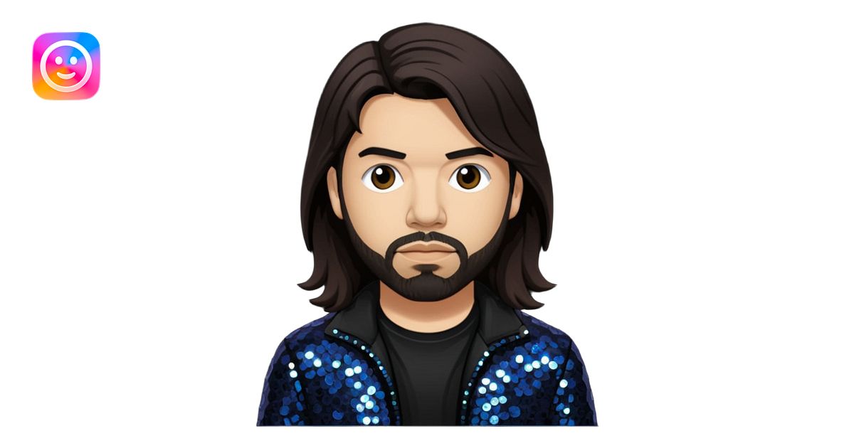 Stephen Carpenter from Deftones with long dark brown hair, light skin ...