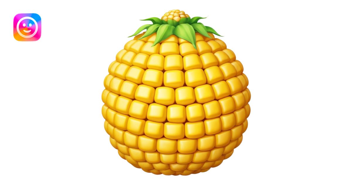 Corn ball emoji emoji | AI Emoji Generator