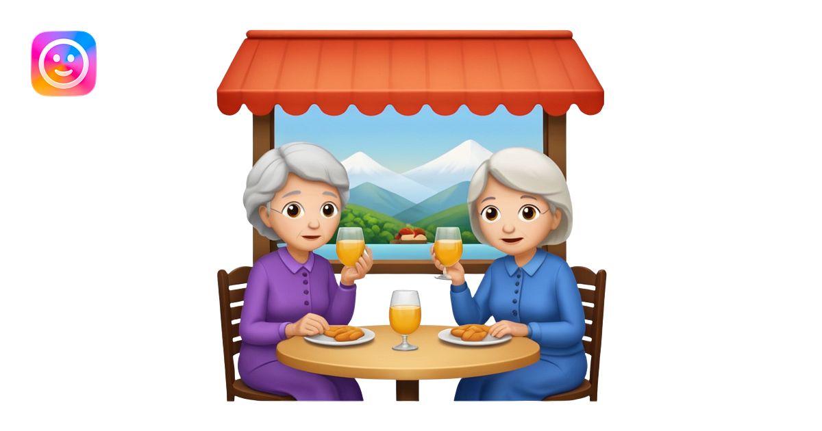 conversación dentro de un restaurant dos personas y una de las persoans ...