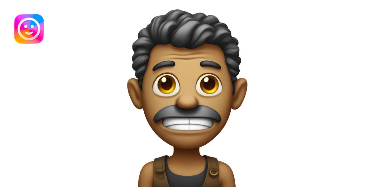 Stinky man emoji | AI Emoji Generator