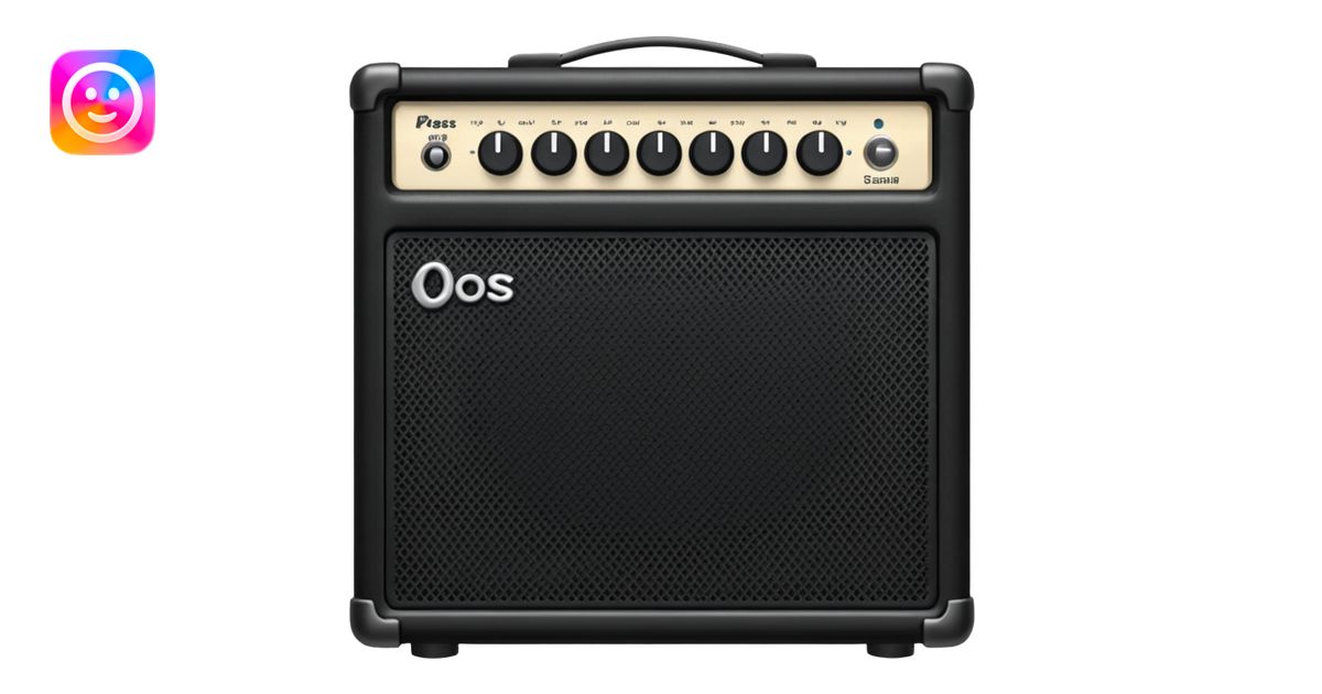 bass amp emoji | AI Emoji Generator