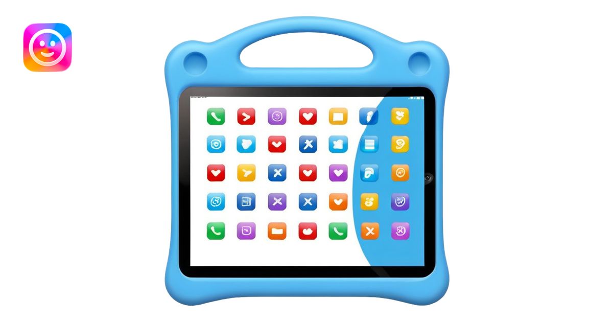 Children's tablet emoji | AI Emoji Generator