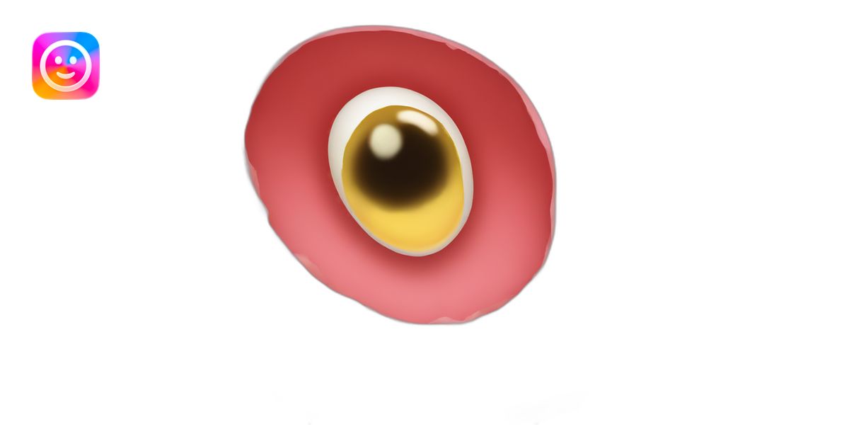 Human Egg Cell emoji | AI Emoji Generator