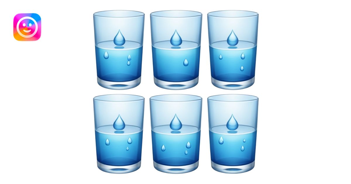 Use a series of frames showing the glass gradually filling with water ...