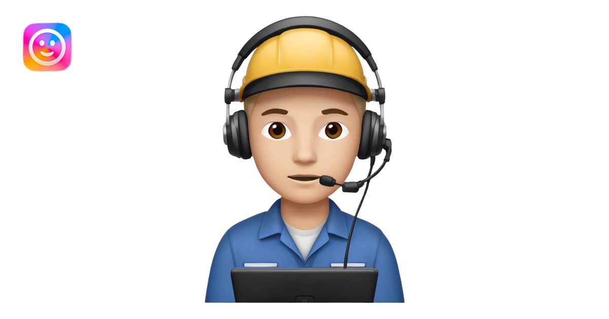 Stage manager emoji | AI Emoji Generator