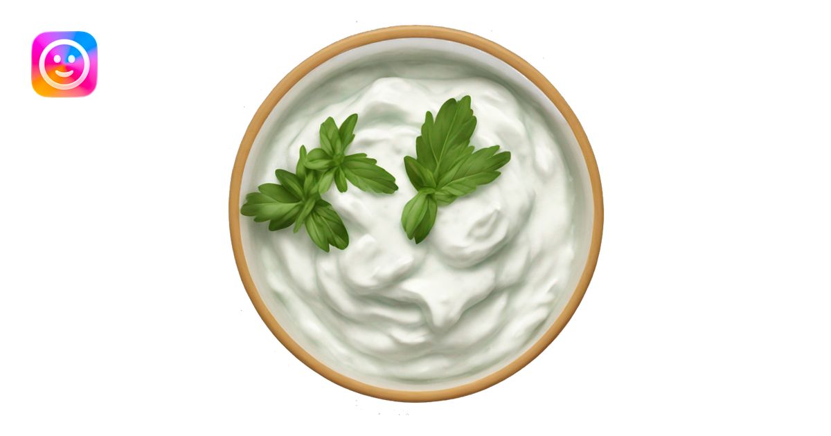 tzatziki dip emoji | AI Emoji Generator
