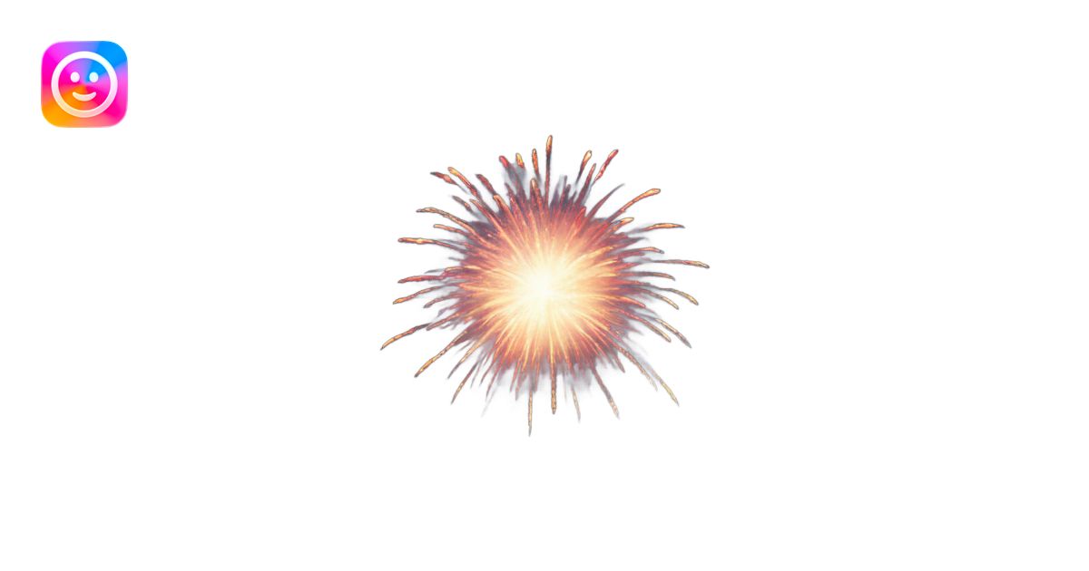 Firework over City emoji | AI Emoji Generator