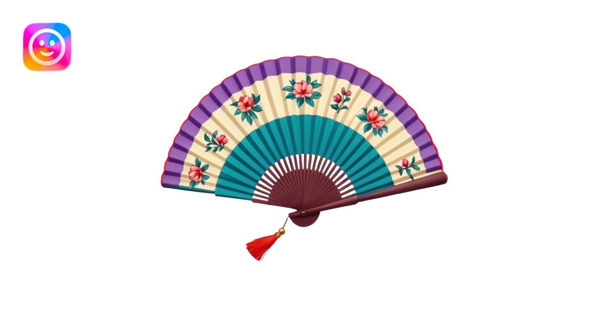 Hand Fan emoji | AI Emoji Generator