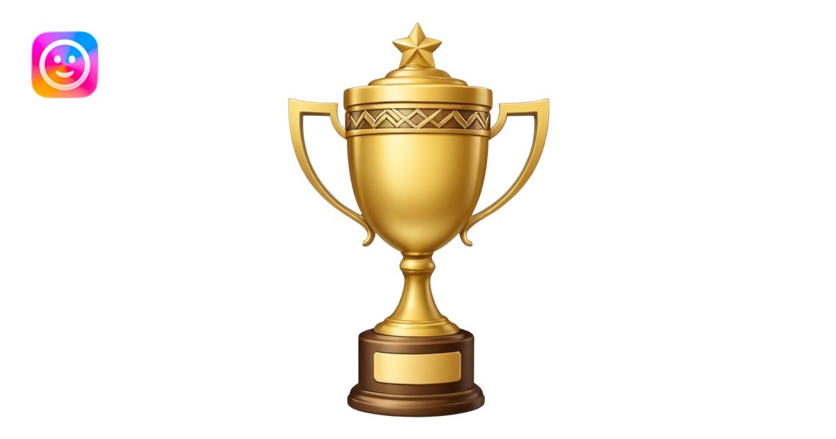 holiday theme trophy emoji | AI Emoji Generator