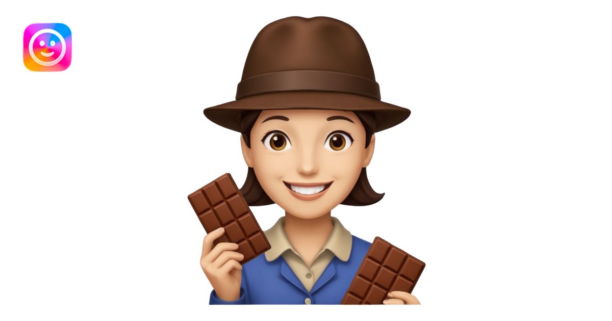 hazme un paco choclatero emoji | AI Emoji Generator