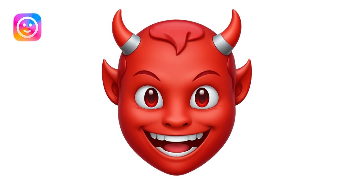 Red Devil Emoji emoji | AI Emoji Generator