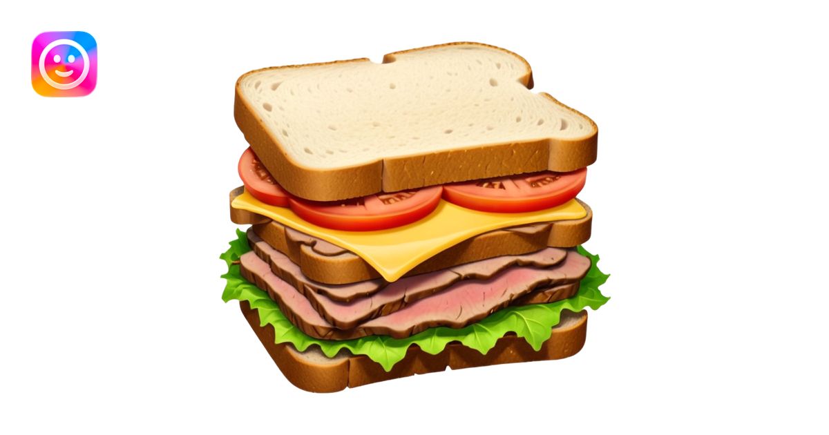 roast beef sandwich emoji | AI Emoji Generator