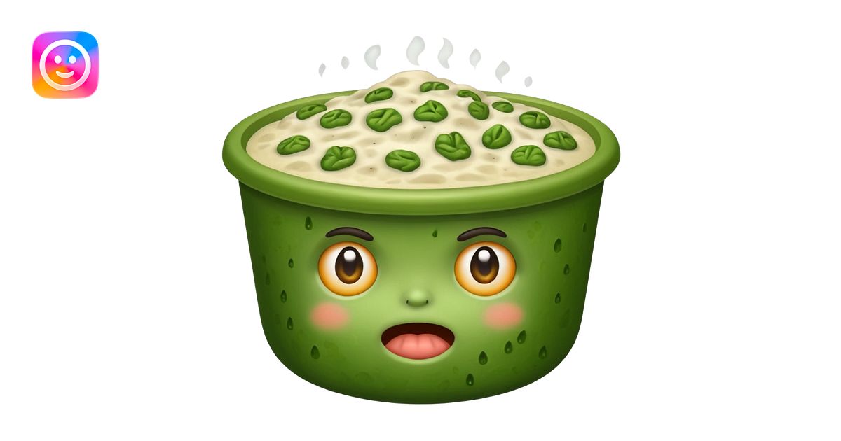 smelly rotten porridge emoji | AI Emoji Generator
