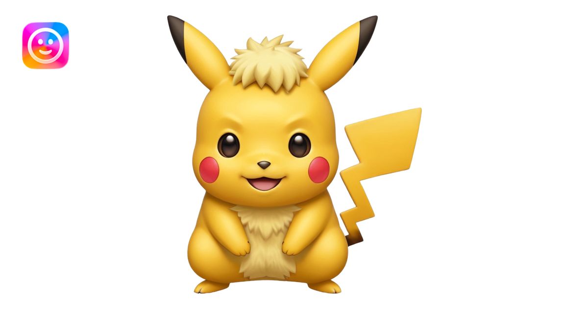 Pikachu emoji | AI Emoji Generator