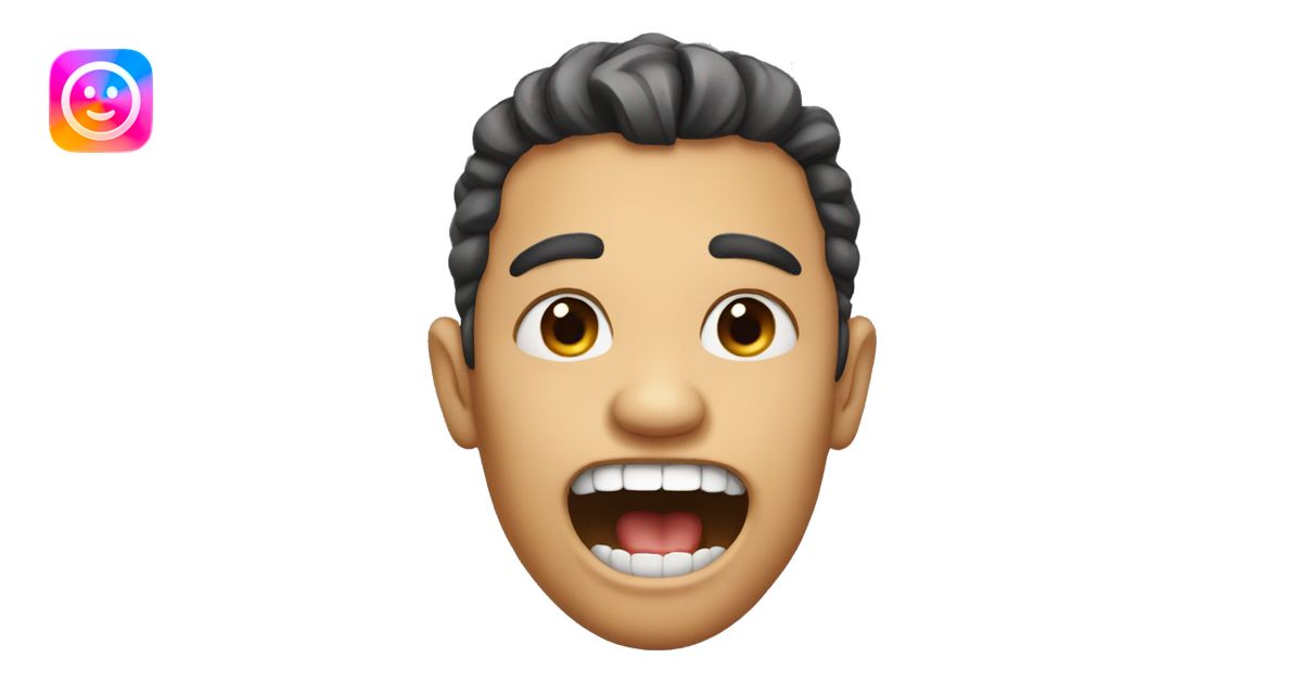 Biting face emoji emoji | AI Emoji Generator