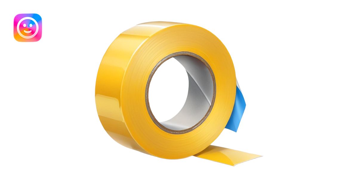 Packing tape or rope emoji | AI Emoji Generator