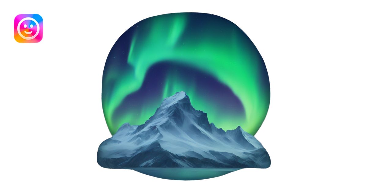 northern lights emoji | AI Emoji Generator