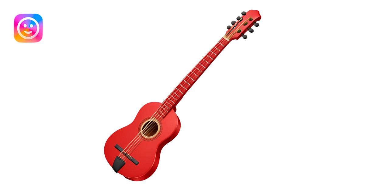 Create a long thin straight red string emoji | AI Emoji Generator