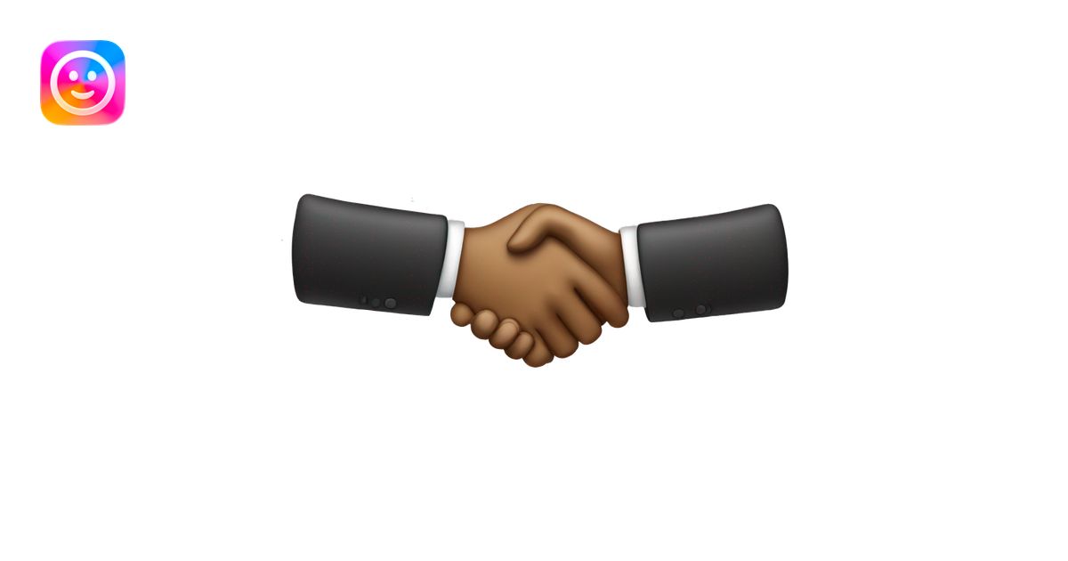 teamwork handshake emoji | AI Emoji Generator