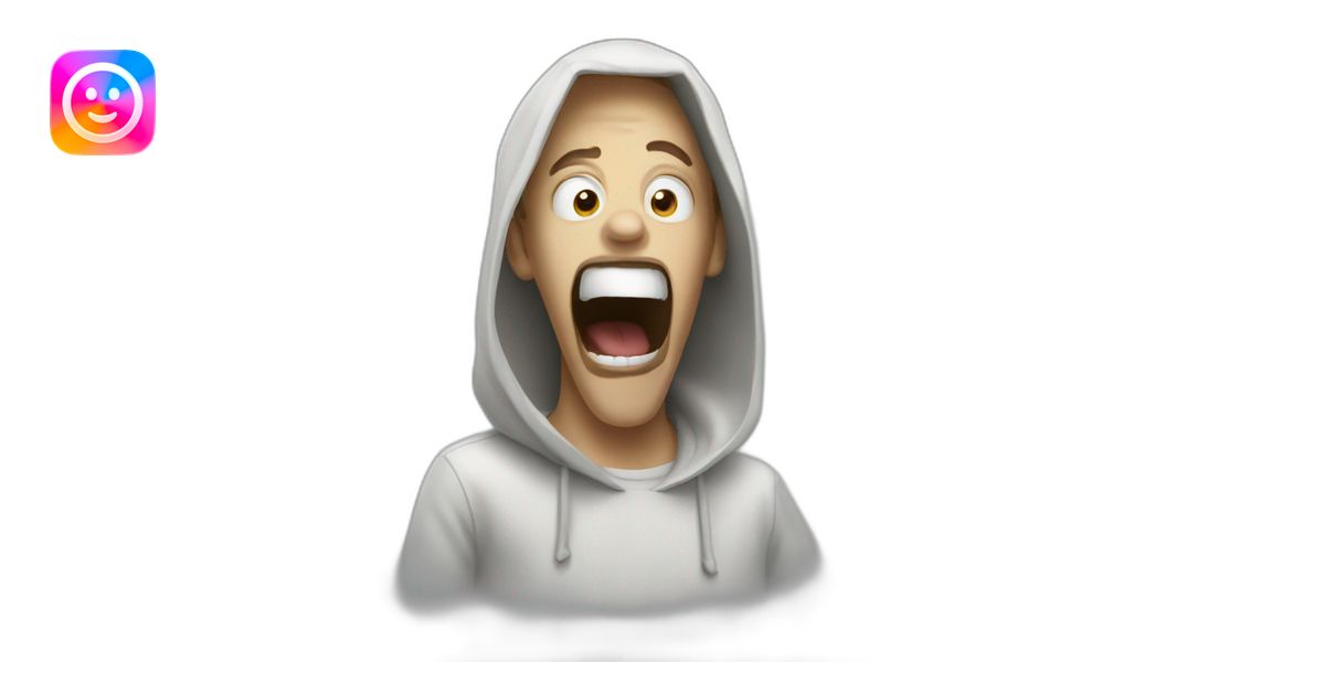 Screamer emoji | AI Emoji Generator