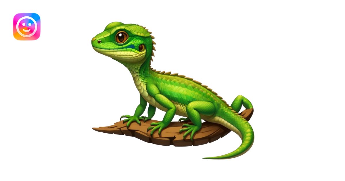 spectacled lizards emoji | AI Emoji Generator