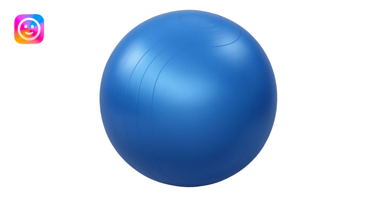 yoga ball emoji | AI Emoji Generator