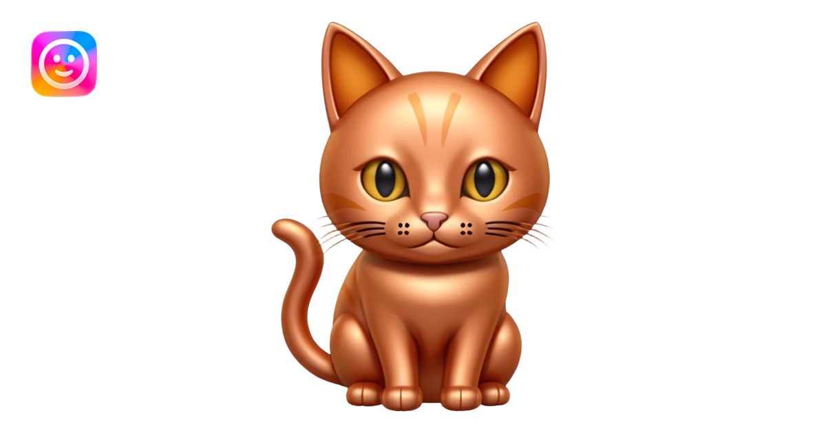copper cat emoji | AI Emoji Generator