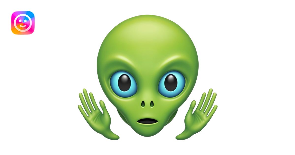 Acid blooded Aliens emoji | AI Emoji Generator