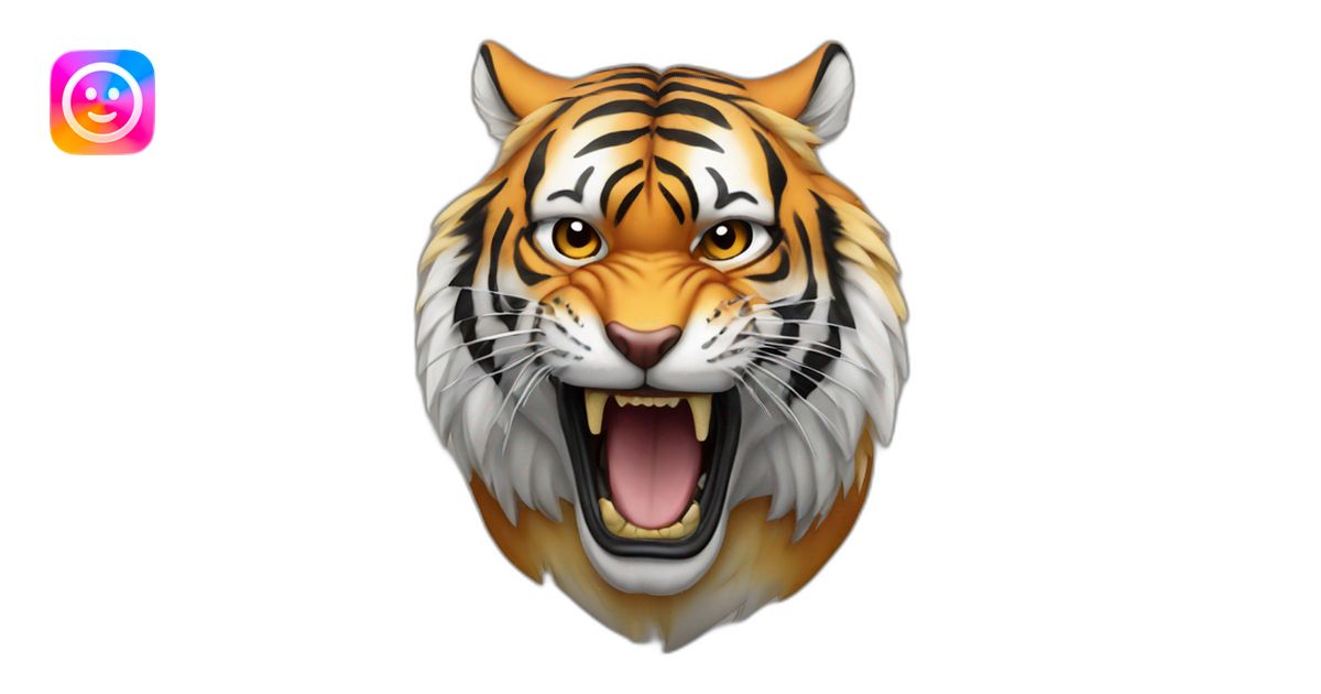 tiger eat eagle emoji | AI Emoji Generator