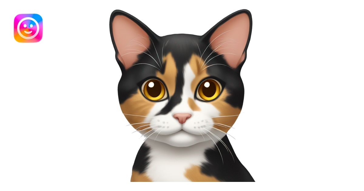 Calico cat emoji | AI Emoji Generator