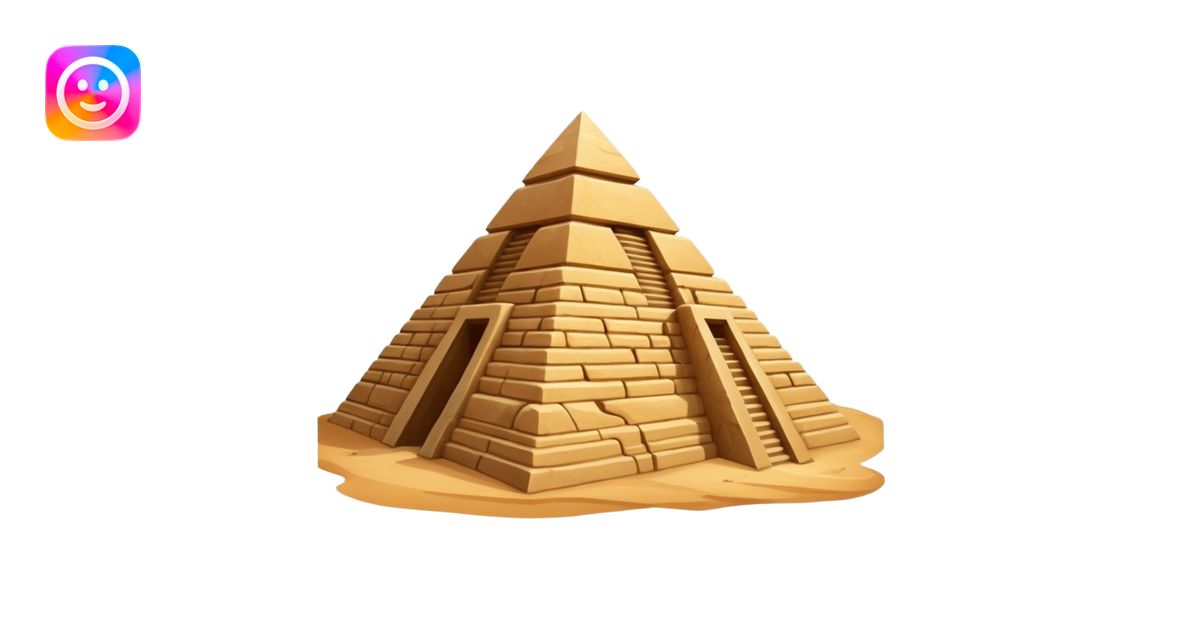 Pyramids emoji | AI Emoji Generator