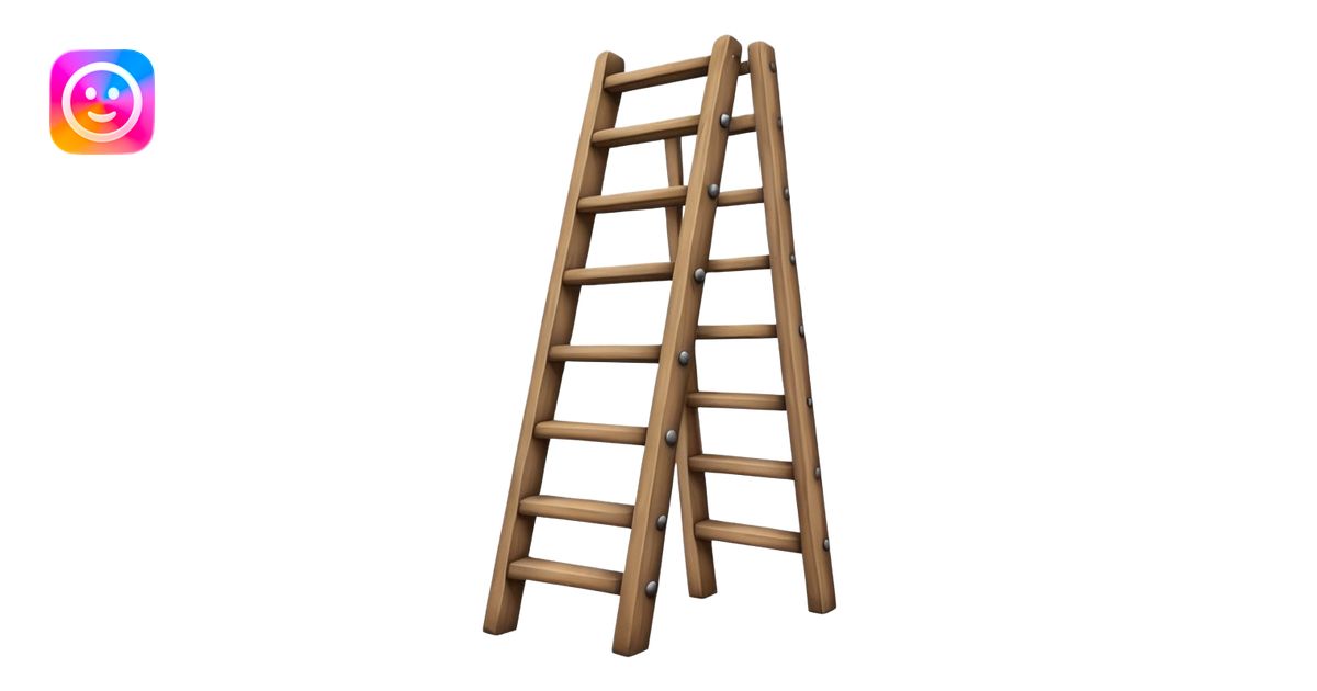 small Wooden ladder emoji | AI Emoji Generator