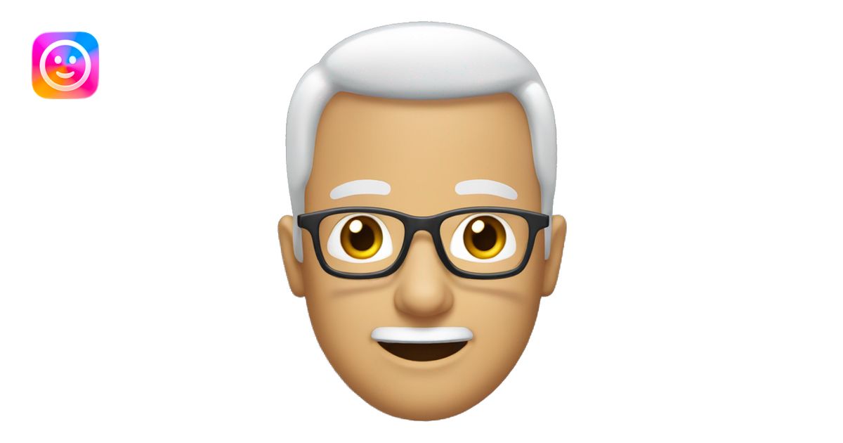 homem branco, careca, usa óculos, na faixa de 35 anos, usa aparelho ...