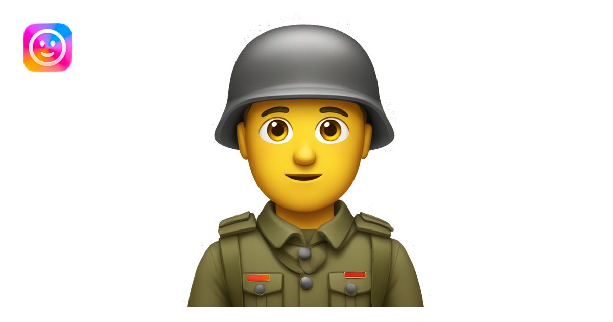 German soldier emoji | AI Emoji Generator