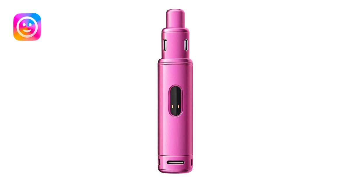 Pink vape emoji | AI Emoji Generator