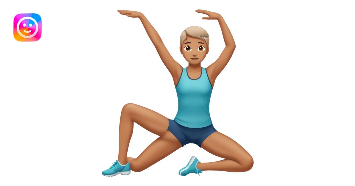 Stretching emoji | AI Emoji Generator