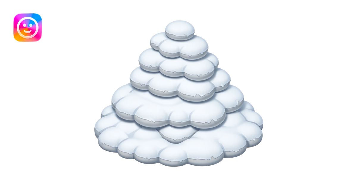 snow emoji | AI Emoji Generator