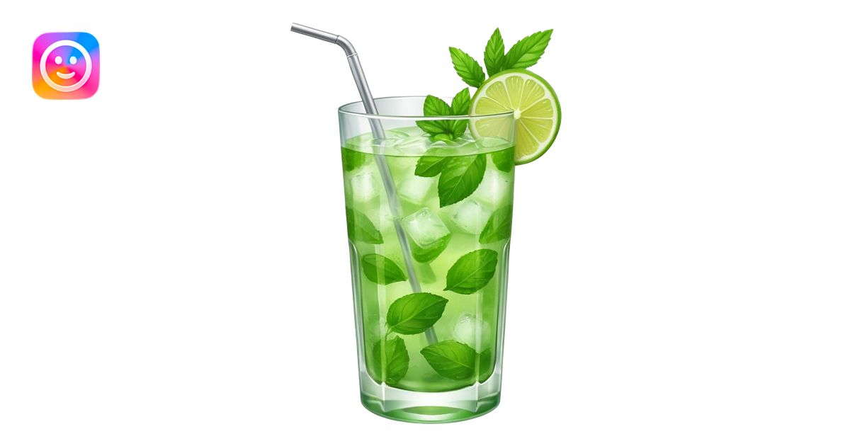 create a mojito emoji emoji | AI Emoji Generator