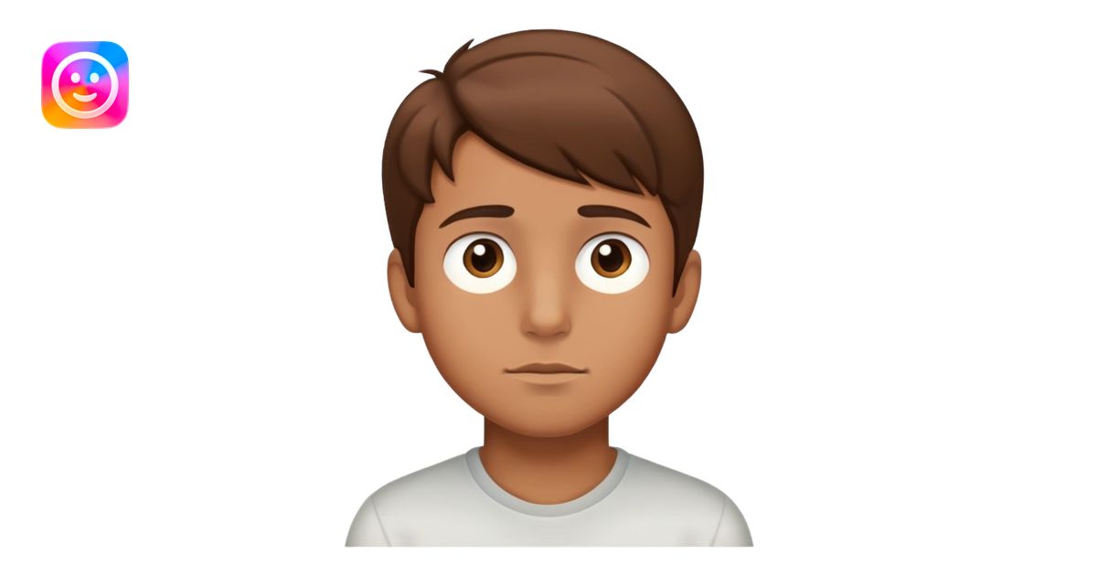 Boy side eyeing emoji | AI Emoji Generator