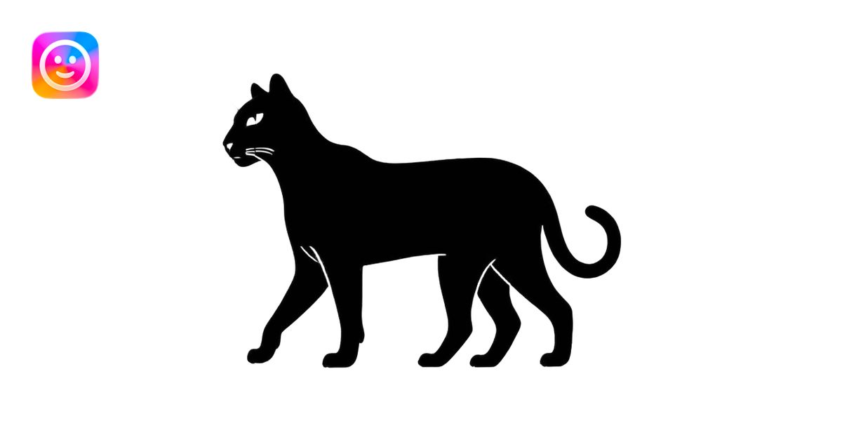 Puma brand logo as an emoji emoji | AI Emoji Generator